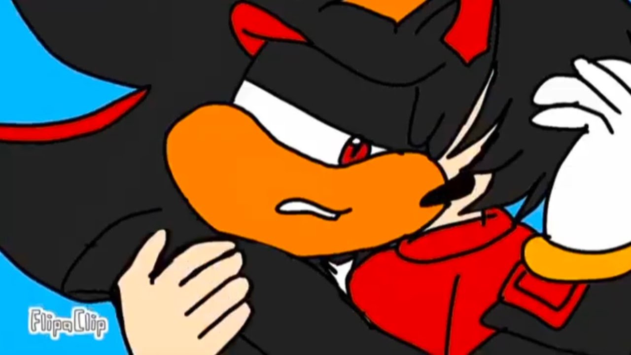 (On My Own ShadGia Animation) ️🖤 ️🖤 #shadowthehedgehog #shadgia # ...