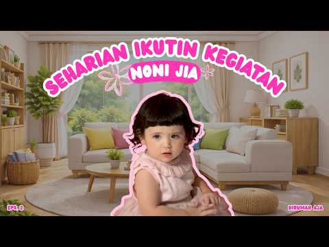 EPS 2: SEHARIAN IKUTIN KEGIATAN NONI JIA | EDISI DIRUMAH AJA!