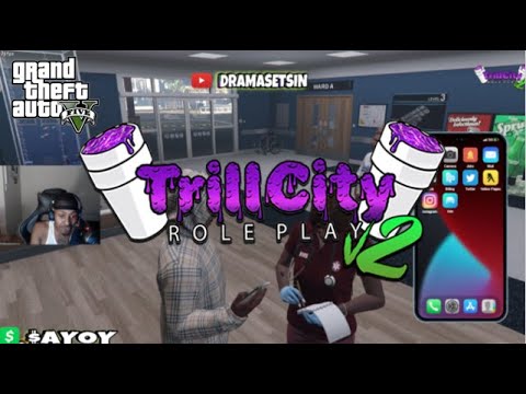 HOME FROM JAIL IN GTA RP (TRILL CITY) $50 JUGG COME UP #AYOY - YouTube