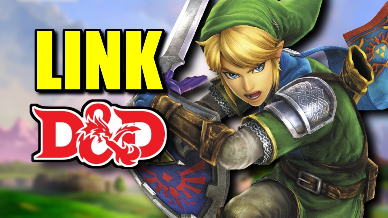 How to build Link from Legend of Zelda in D&D - YouTube