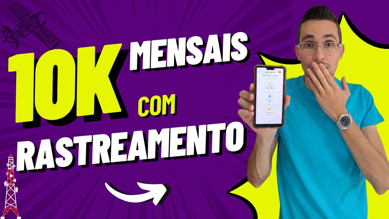 10k mensais com rastreamento veicular - YouTube