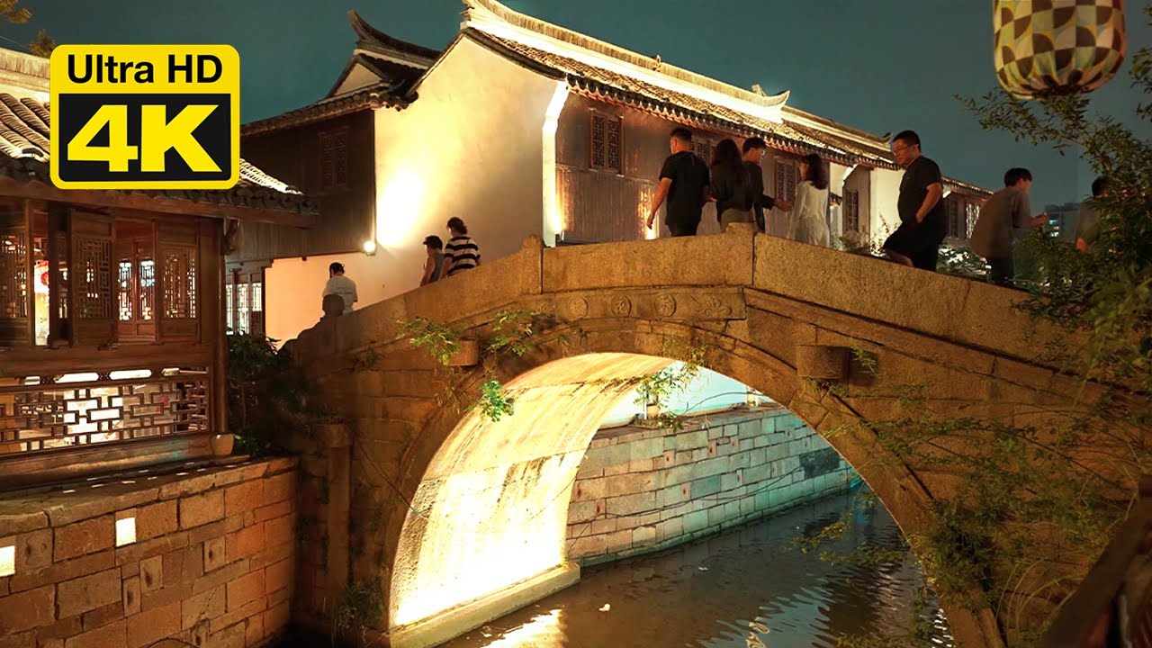 【Shanghai walk 4K】Evening walk in Shanghai, China, 4K HDR - YouTube