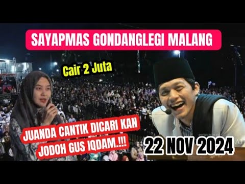 GUS IQDAM FEAT JANDA CANTIK DARI MALANG - YouTube