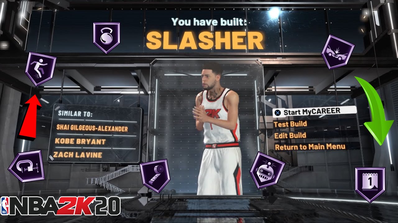 MY NEW DEMIGOD SLASHER BUILD WILL TAKE OVER NBA 2K20!!! - YouTube