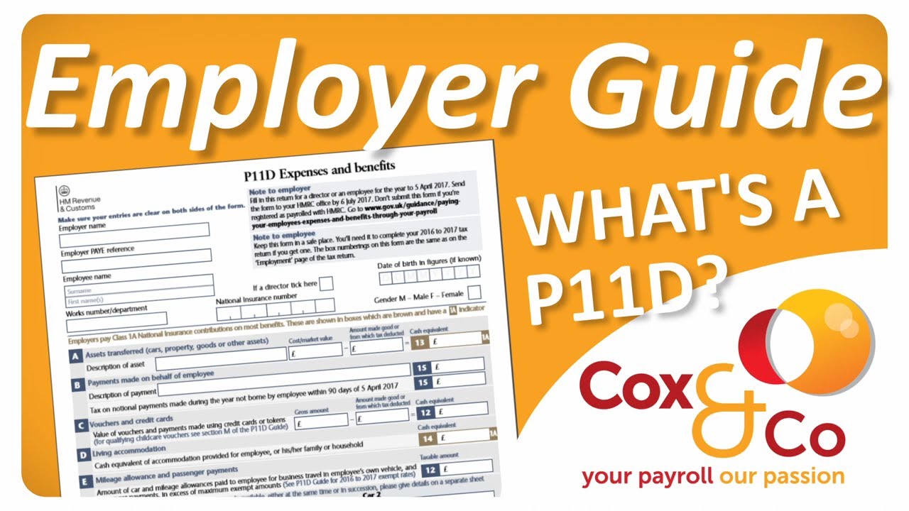 An overview of P11D reporting for Employers (PYR026) - YouTube
