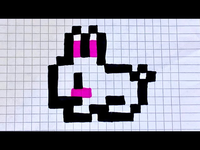 Minecraft Fish Pixel Art Grid