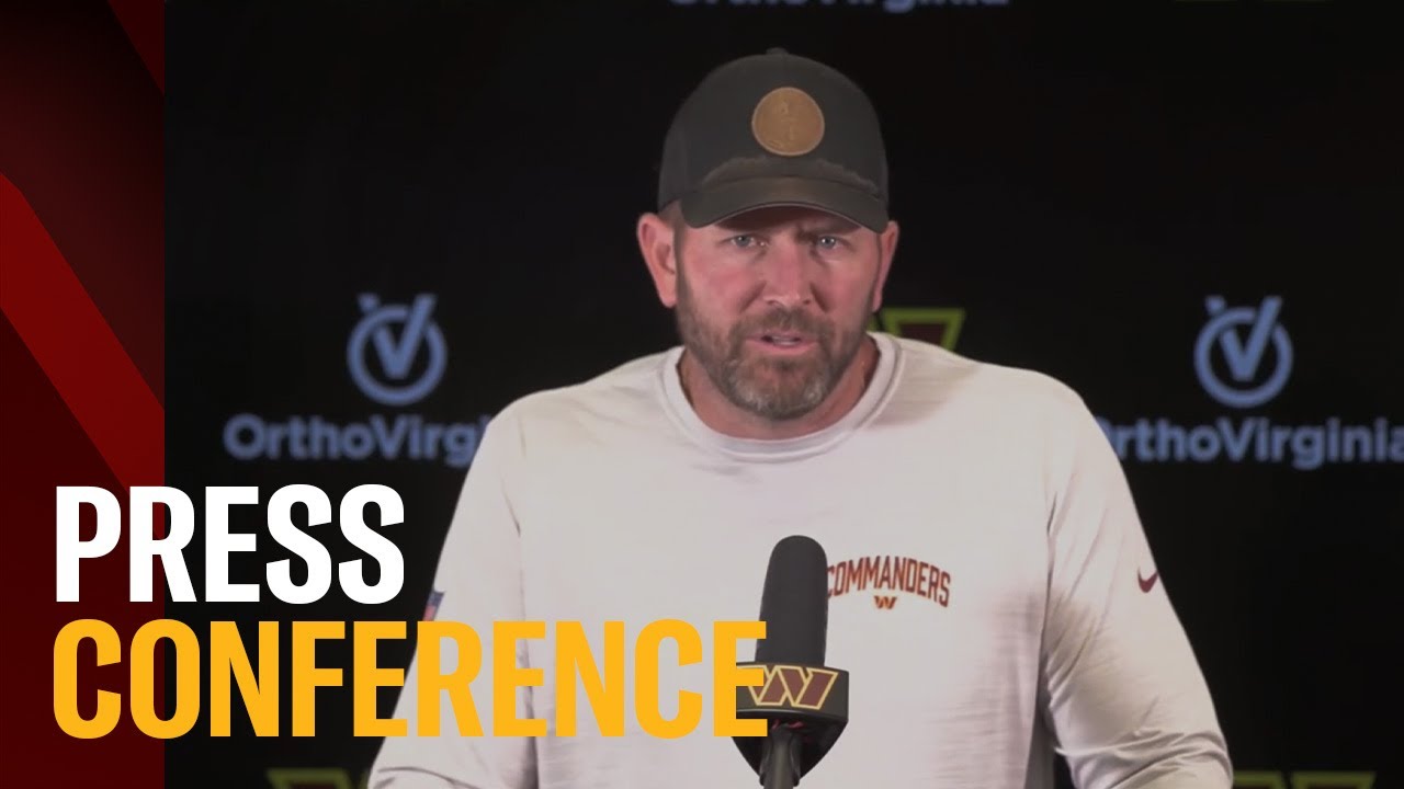 OC Scott Turner meets with the media - YouTube