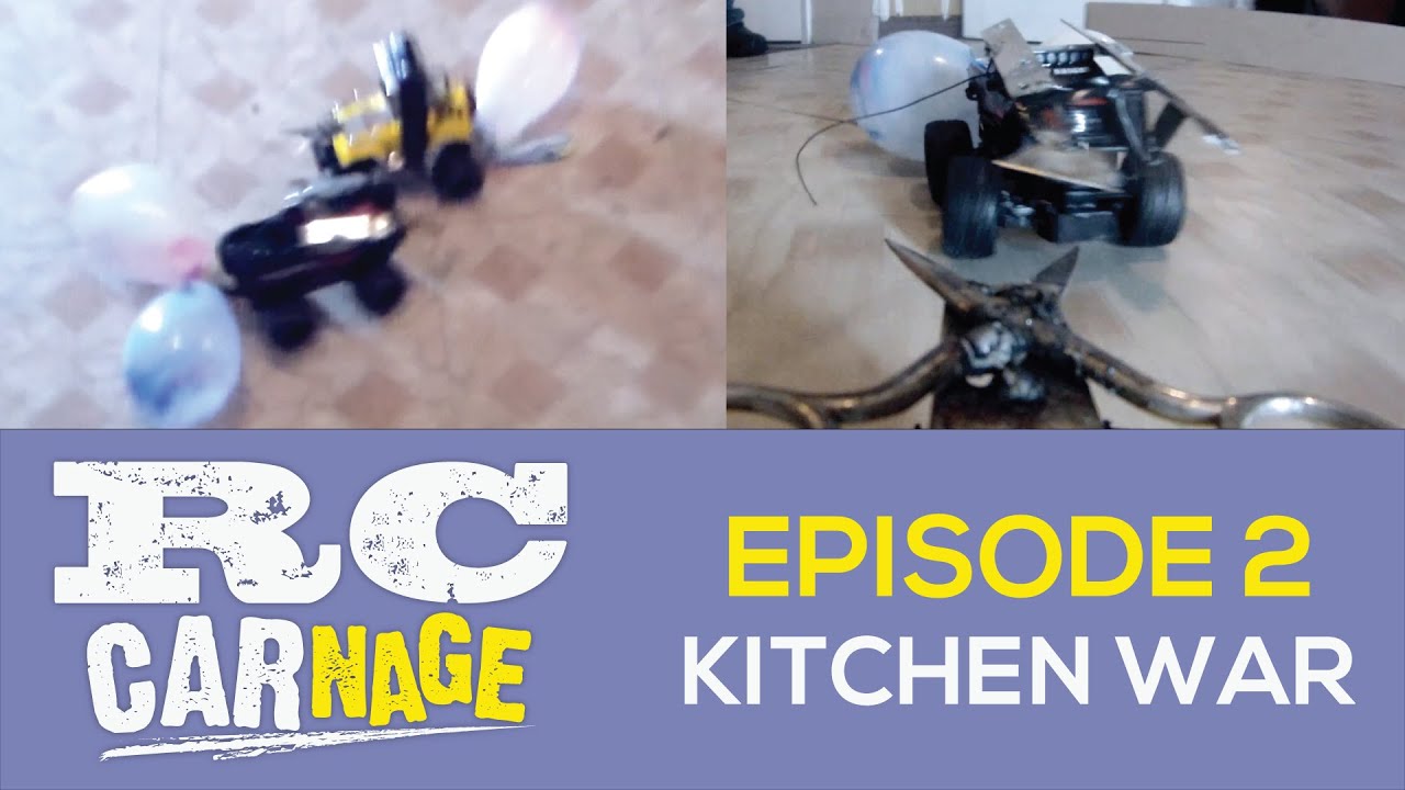 RC Car Balloon Battle - Mario Kart In Real Life - YouTube