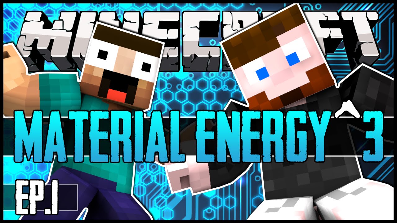 Minecraft - Material Energy^3 - Ep.01 w/ Skyzm - YouTube
