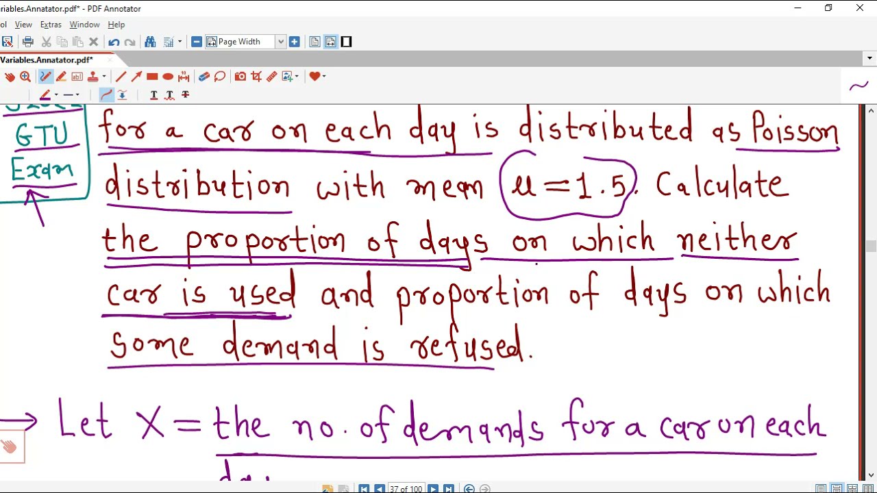 Lec9/Poisson Distribution/GTU Exam Questions - YouTube
