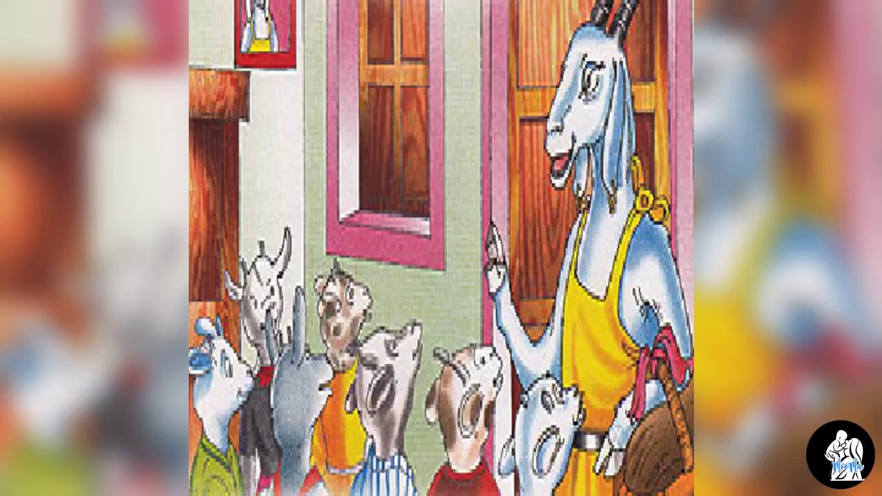 Bed time stories with "Moo~ma" | " The Wolf and the seven lambs - YouTube