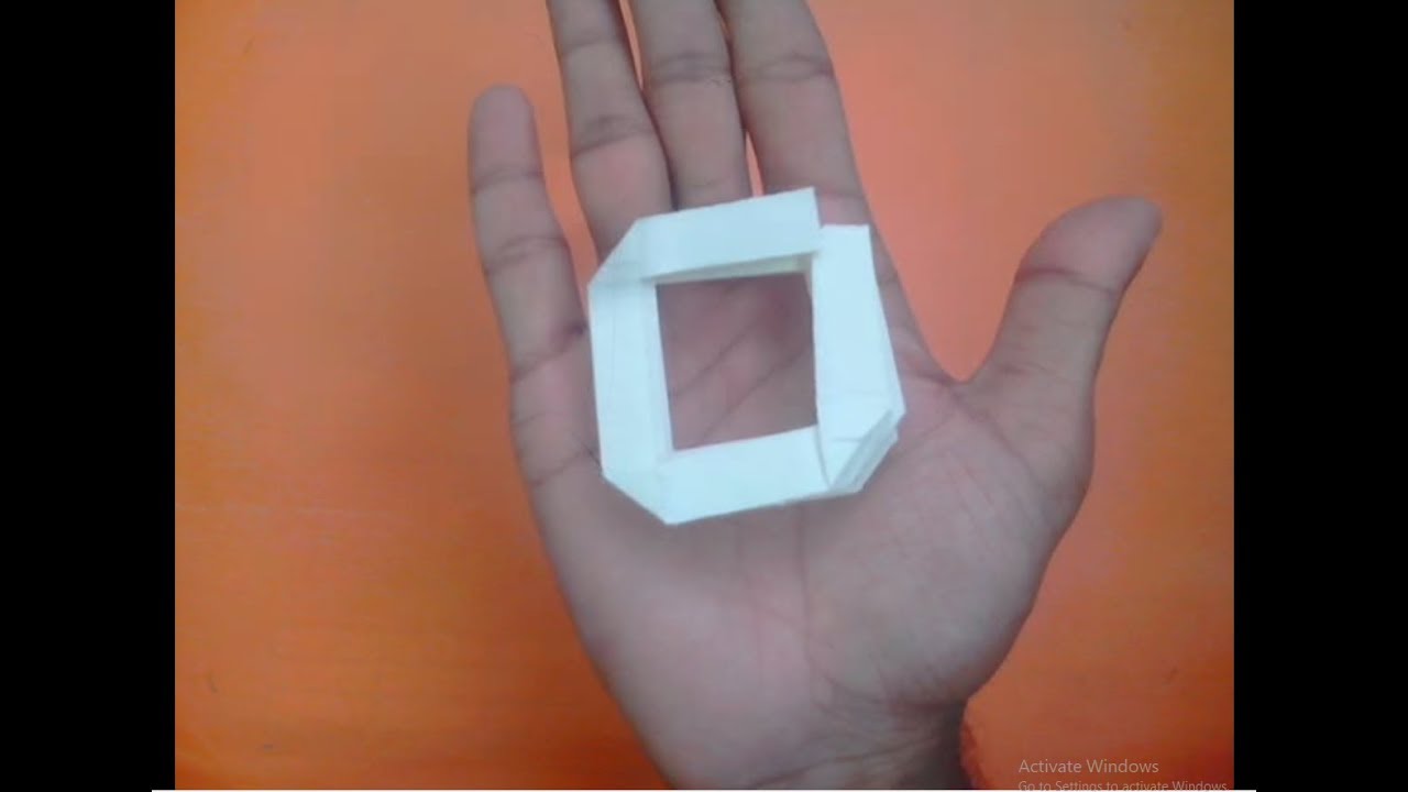How To Make a Paper Origami Letter "O" so Very Easy (Origami Letter "O ...