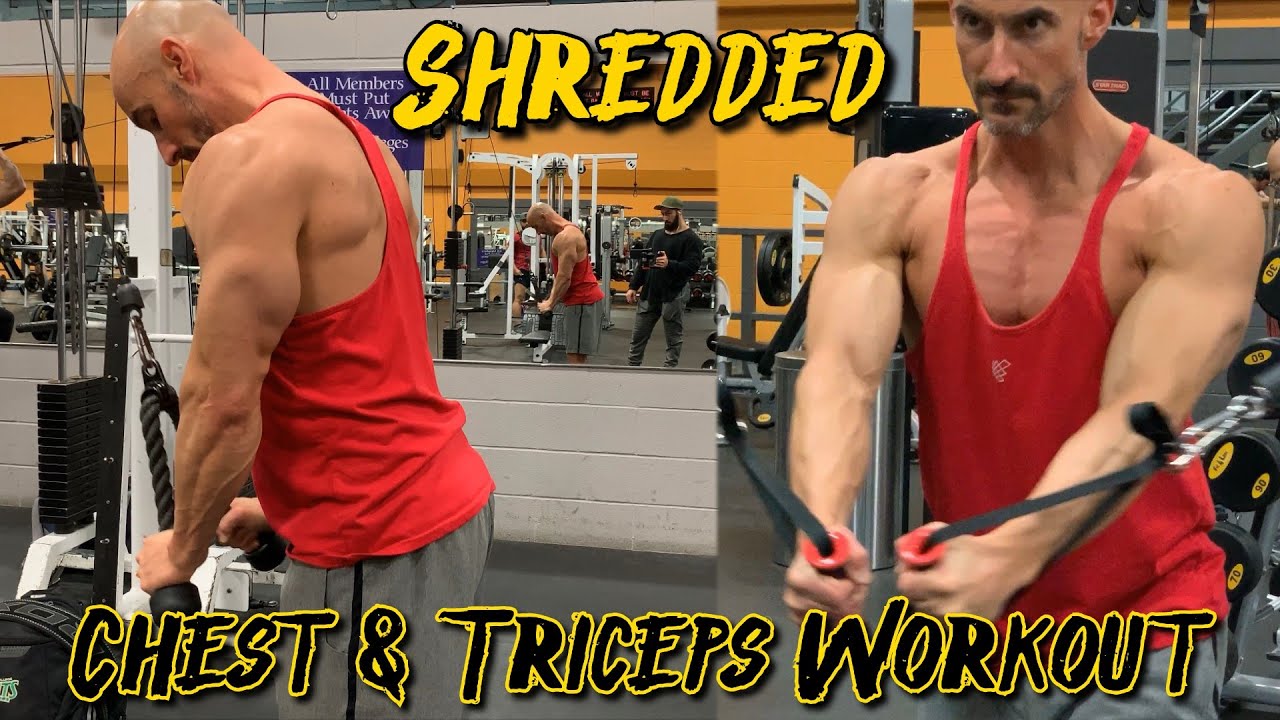 Chest and Triceps Workout For Men Over 40 - YouTube