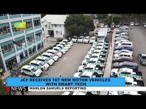 JCF Receives 107 New Motor Vehicles With Smart Tech. - YouTube