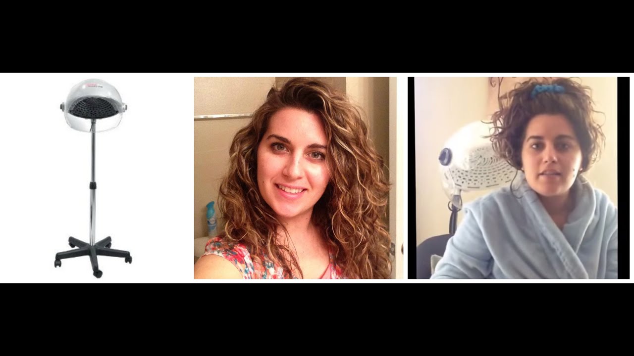 EASY way to dry CURLY HAIR!! PINEAPPLE TRICK/PLOP Part 3 CURLY/WAVY ...