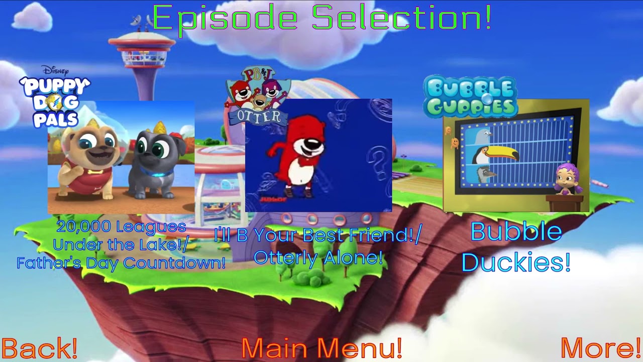 The Wonder Pets Will Save The Day DVD Menu! - YouTube