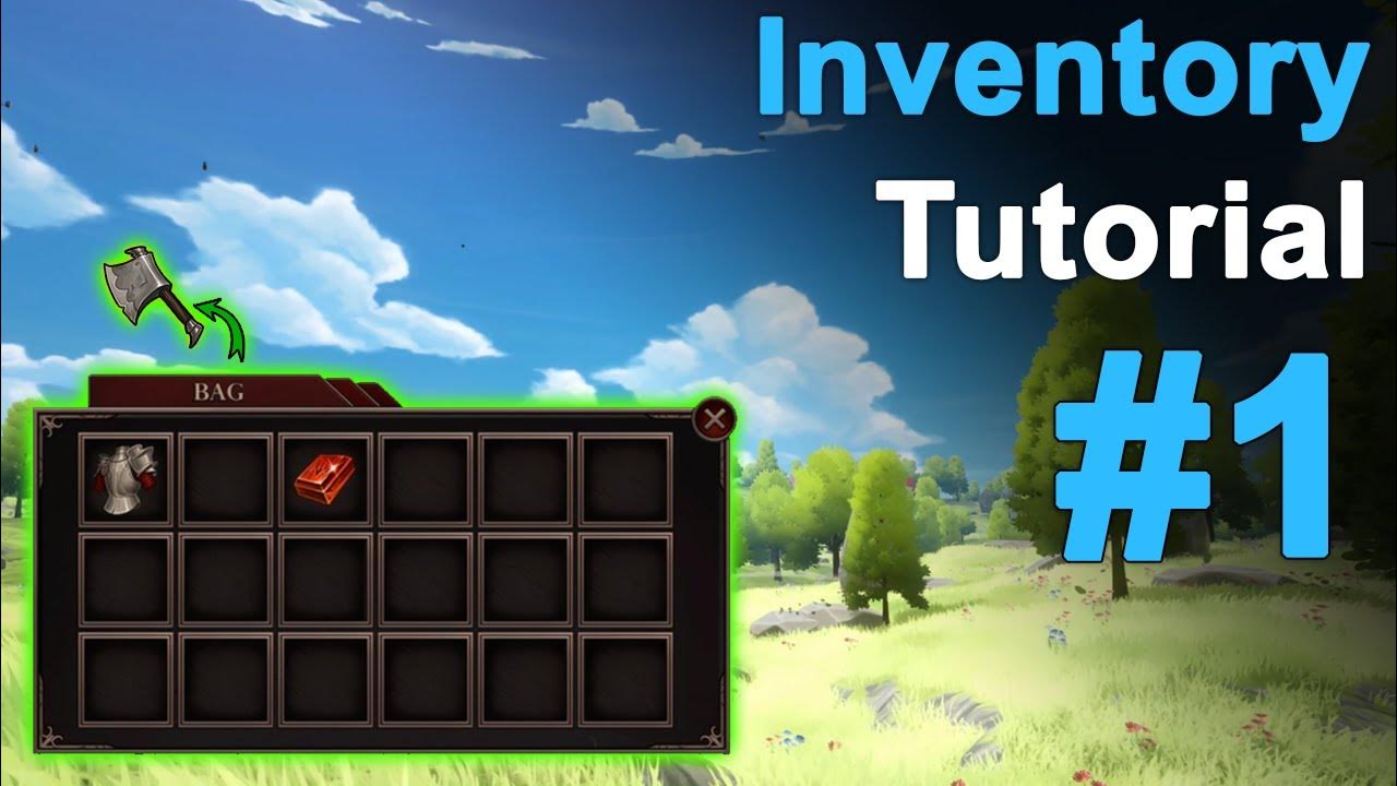 Tutoriel Blueprint Débutant - Système d'objet et d'inventaire #1 ...