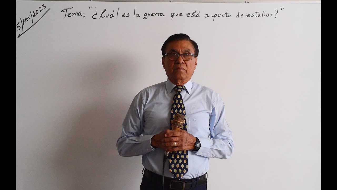¿ Cuál es la guerra que está a punto de estallar ? Pastor Rene Cerezo ...