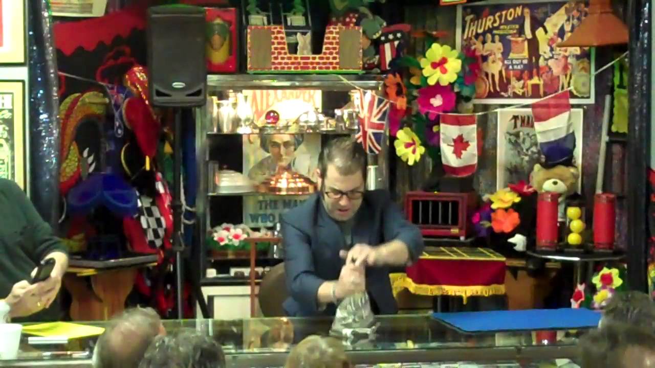 Jan 2013 - Bottle Thru Table / Magic ETC - YouTube