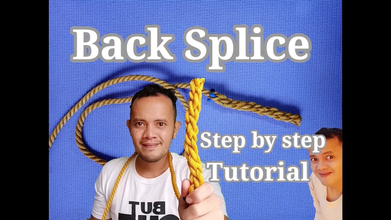 BACK SPLICE..crown splice, step by step tagalog actual tutorial on how ...