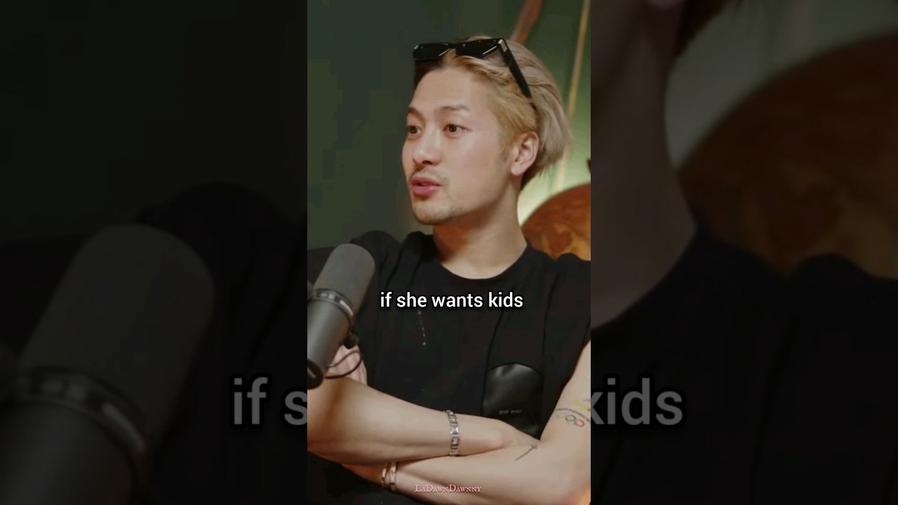 Jackson Wang's view on child birth & what his future wife wants. - YouTube