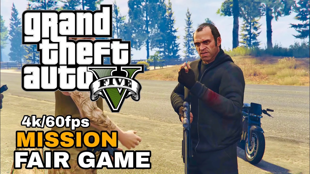 GTA 5 Gameplay Mission [FAIR GAME] - YouTube