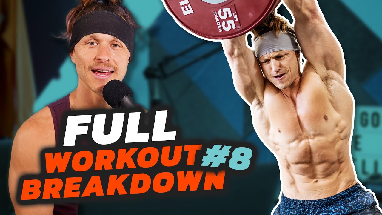 Marcus Filly Overhead Press Workout, With Bis and Tris - YouTube