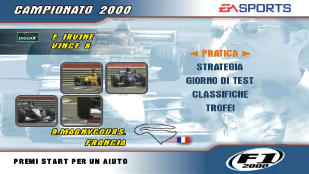 F1 2000 (ITA) - EP.09 Gran Premio di Francia - YouTube