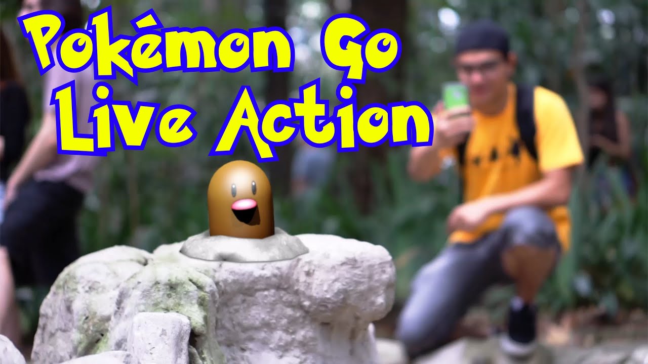 Pokémon Go - Live Action - YouTube