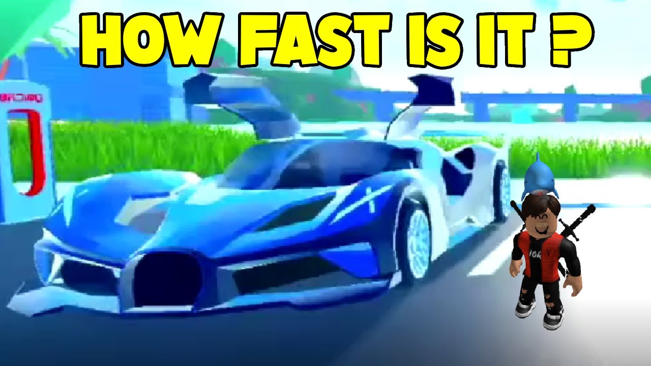 JAILBREAK SEASON 6 BEIGNET BUGATTI BOLIDE ! HOW FAST IS IT ? - YouTube