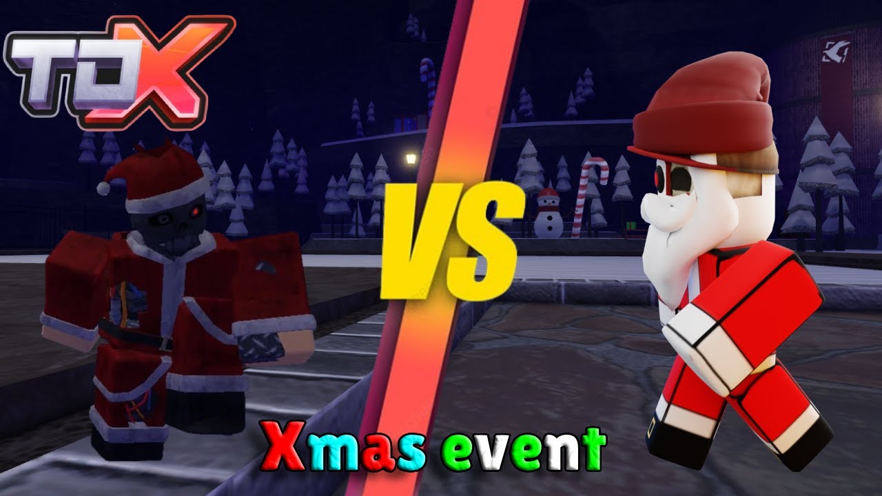 SANTA VS SANTA IN ROBLOX (TDX XMAS EVENT) - YouTube