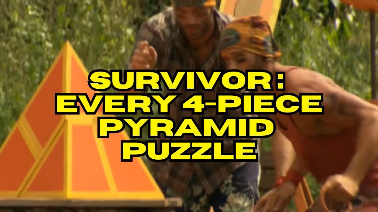 Survivor: Every 4-Piece Pyramid Puzzle - YouTube