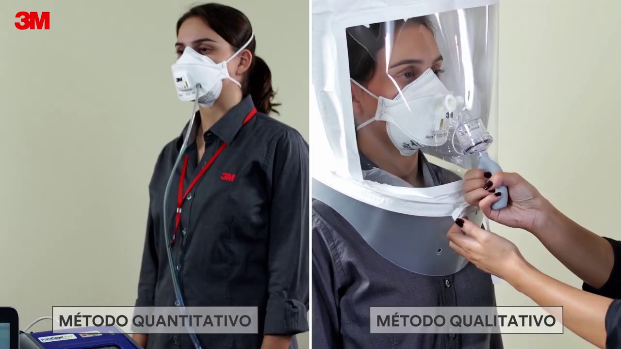 Comparação fit teste 3M - YouTube