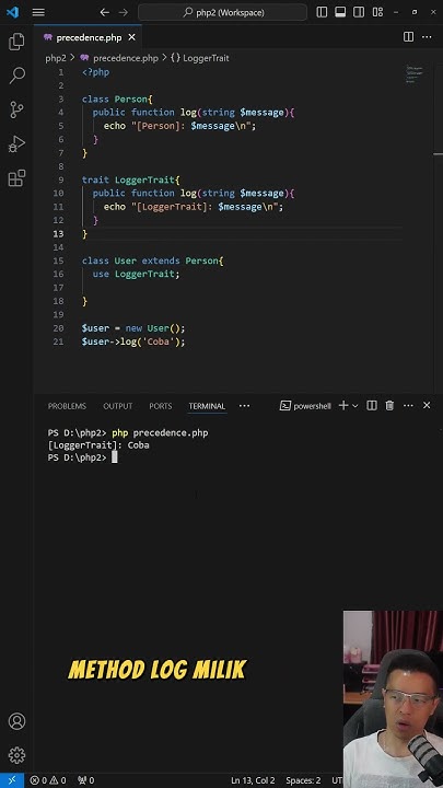 Trait Method Precedence Skysen Coding Code Programming Php Youtube