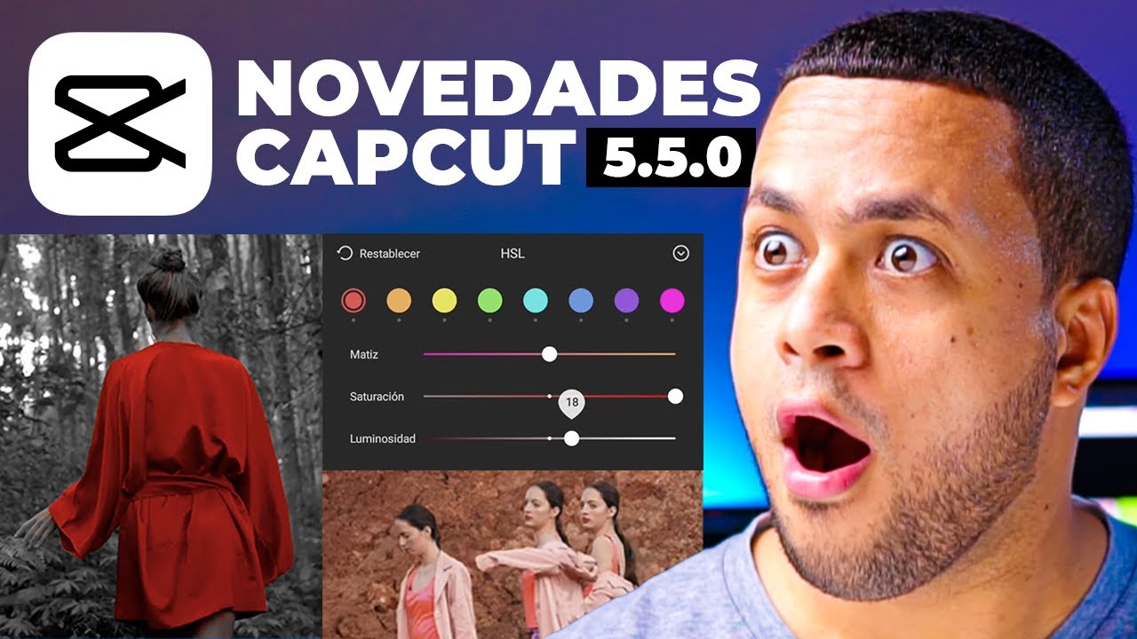 😱 TRUCOS con las ACTUALIZACIONES de Capcut (V5.5.0) Incluye HSL - YouTube