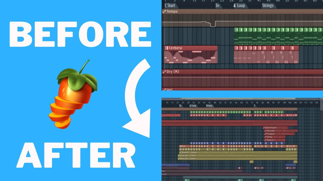 Membesarkan dan mengecilkan tampilan pattern pada playlist FL Studio ...