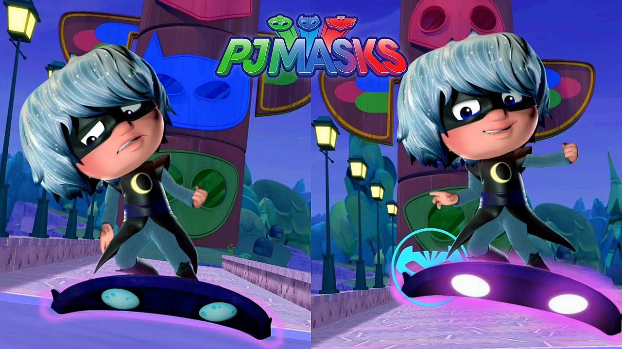 PJ Masks: Héroes en Pijamas - Base cuartel general Lunática emblemas de ...