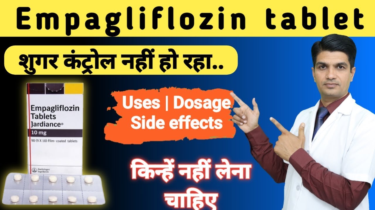Empigliflogin 10 mg | Empagliflozine tablets Jardiance 25 mg in hindi ...