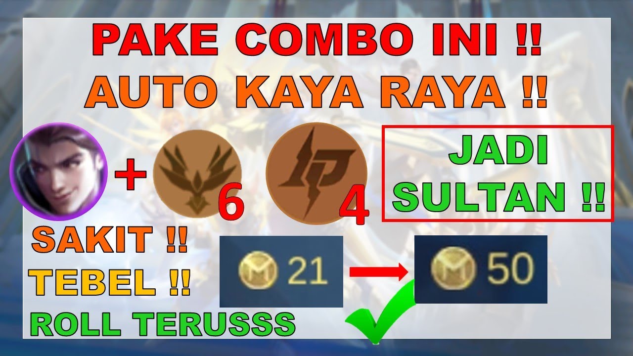 AUTO KAYA RAYA PAKE COMBO MAGIC CHESS TERKUAT 2021 INI ! CARA ...