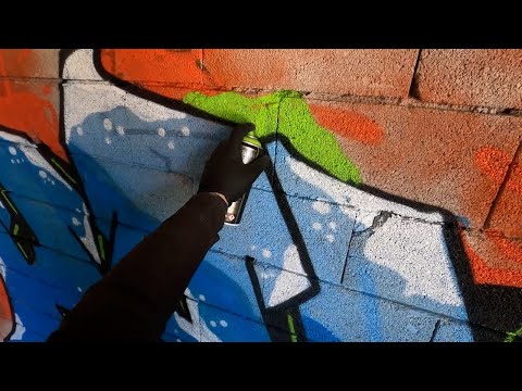 Graffiti Dolgun Harfler