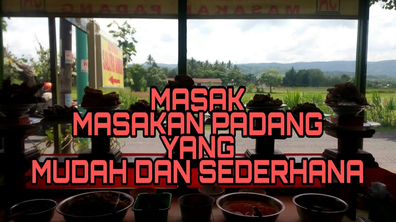 Masak masakan padang selera ku. Part1 - YouTube