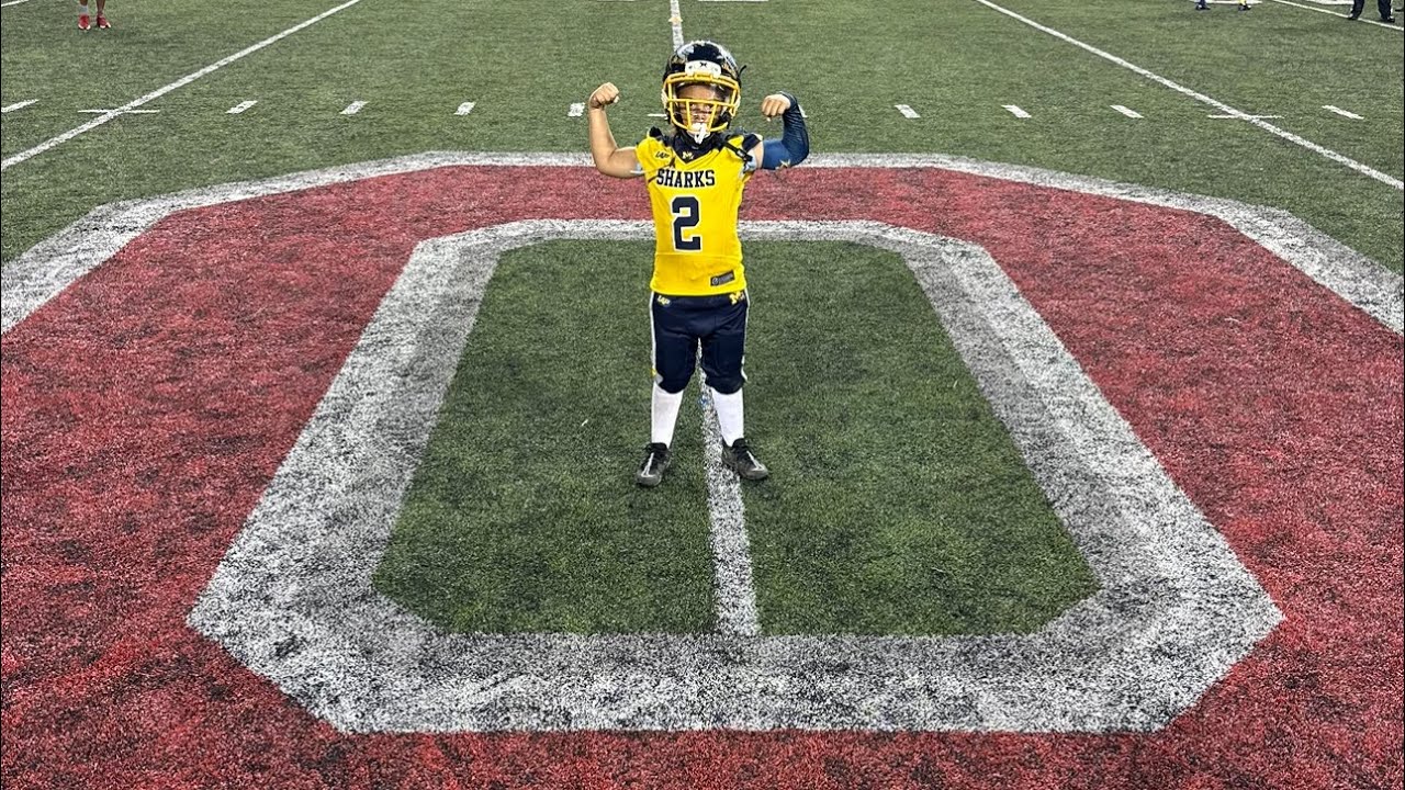 Ki’Maximus Game @ The Ohio State Stadium 🏟️ Mifflin Sharks 🦈 7U 2024 ...