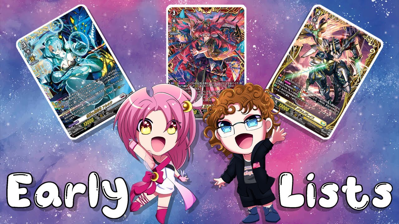 Cardfight Vanguard overDress - Set 8 Early Lists (Shojodoji, Arkhite ...