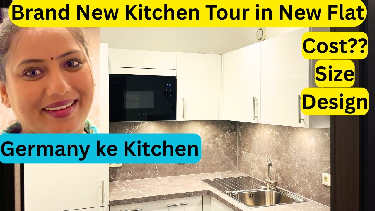 Brand New Kitchen Tour in New Flat | Smita Germany Vlogs | Indian ...