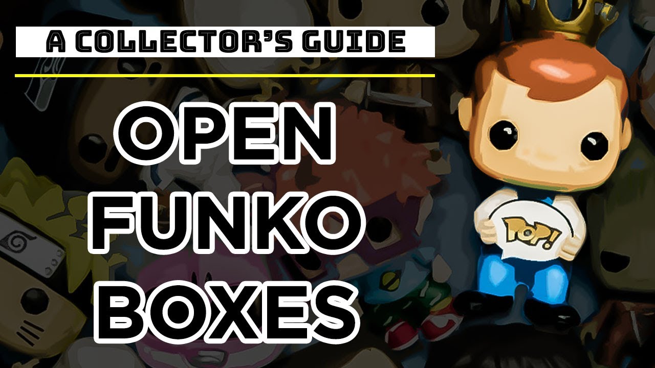 FAST and EASY way to open Funko Pop Boxes without damaging it - YouTube