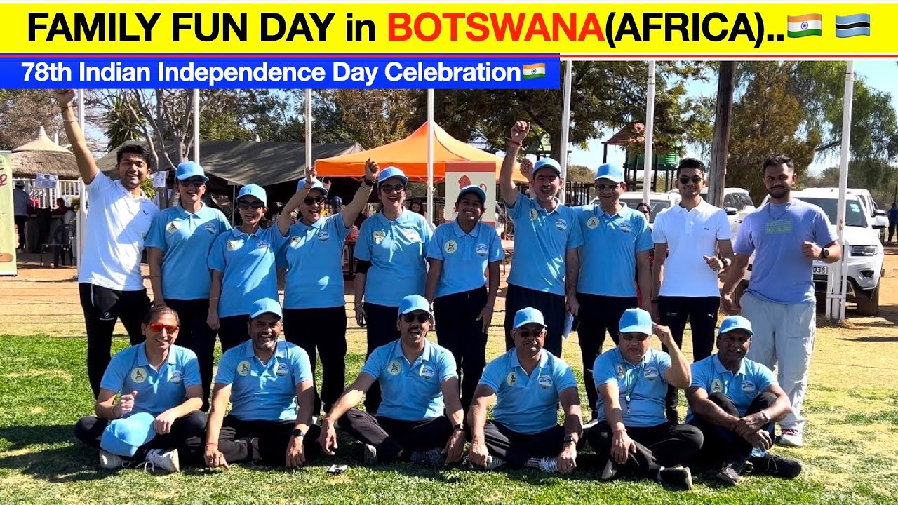 Family Fun Day in BOTSWANA(AFRICA)🇮🇳🇧🇼/Nirbhaysvlog....@shreecraftplace ...