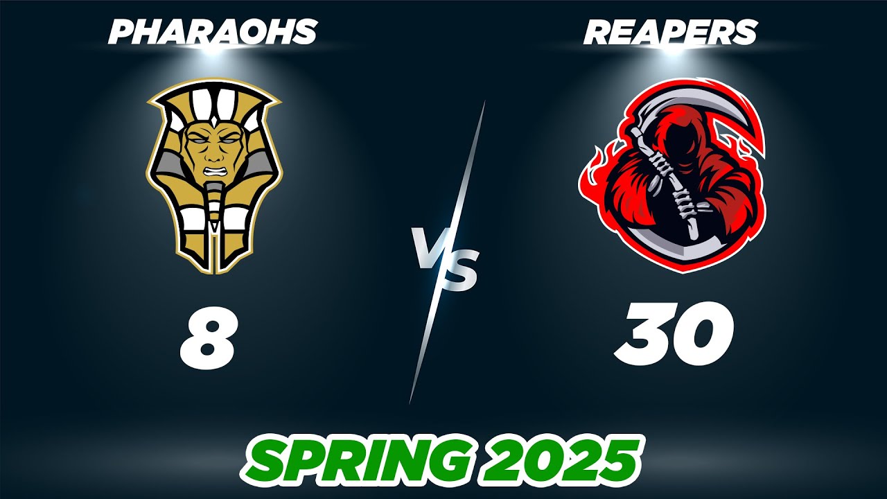 REAPERS VS PHARAOHS | Spring '25 | Los Angeles | North Conference ...