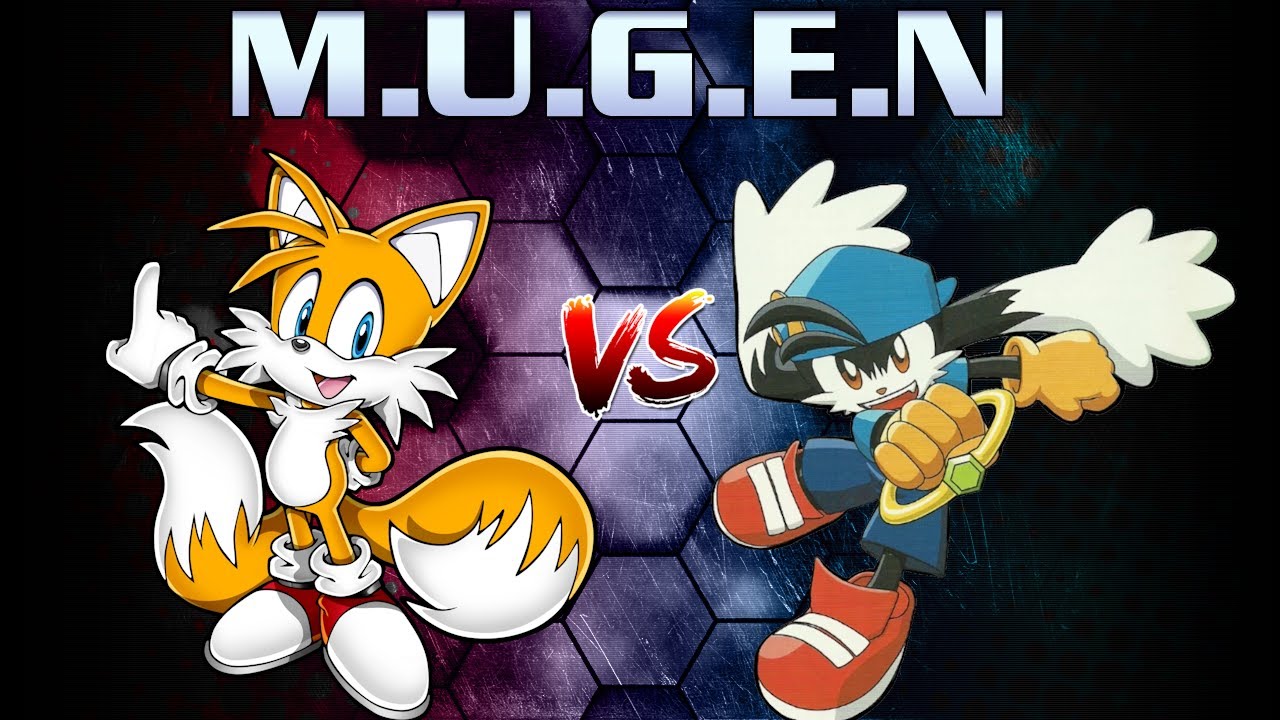 Mugen JUS - Tails vs Klonoa (CPU vs CPU) - YouTube