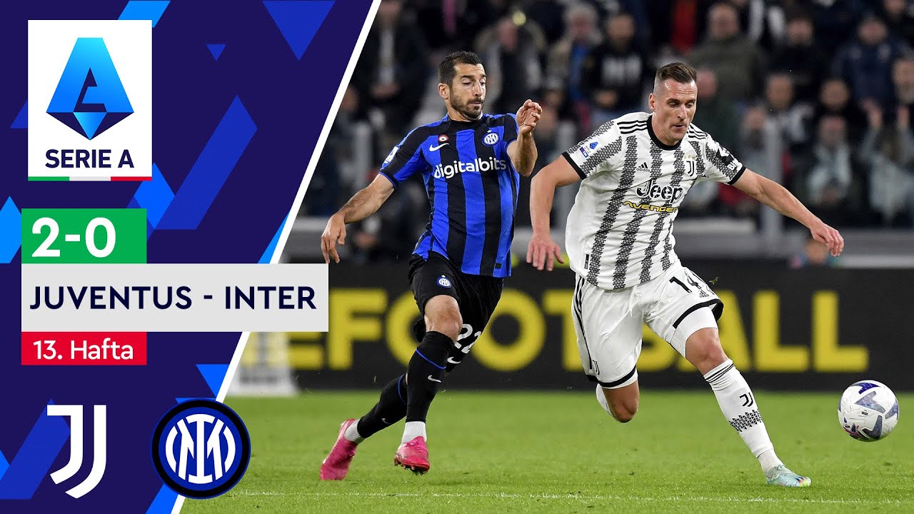 Juventus - Inter (2-0) - Maç Özeti - SerieA 2022/23 - YouTube