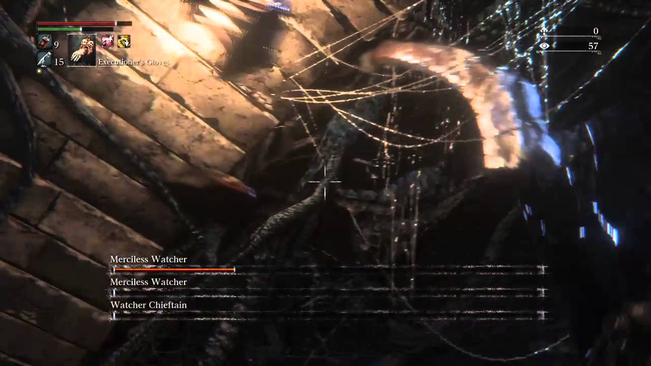 Bloodborne - Watcher turns out to be spider man - YouTube